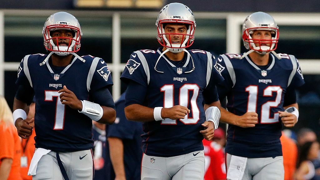 The Patriots Wolf Pack: Evaluating Tom Brady, Jacoby Brissett and Jimmy ...