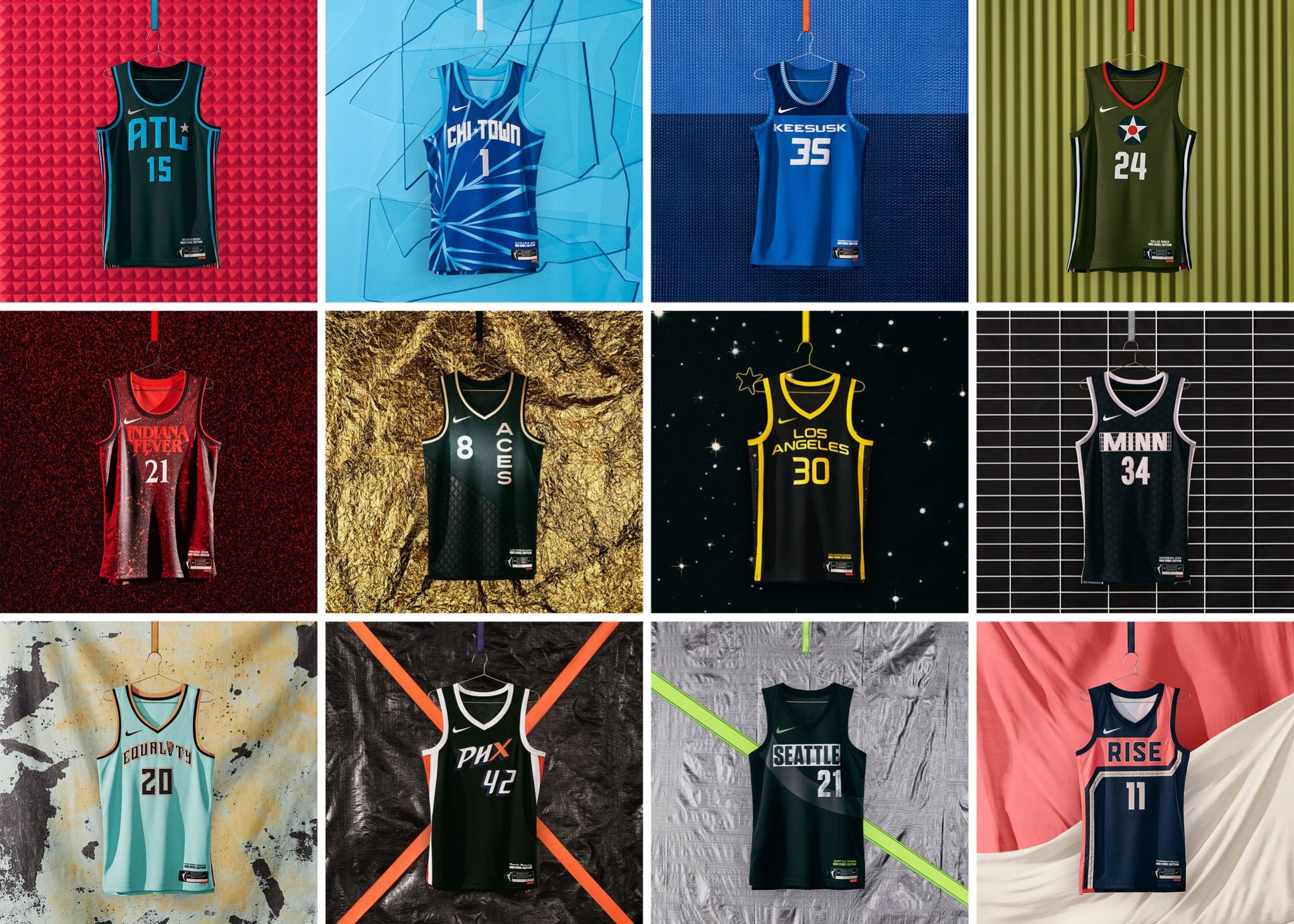 WNBA unveils new jerseys: Which teams nailed it and which fell short ...